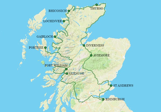 scotland-map | Bethany Wren
